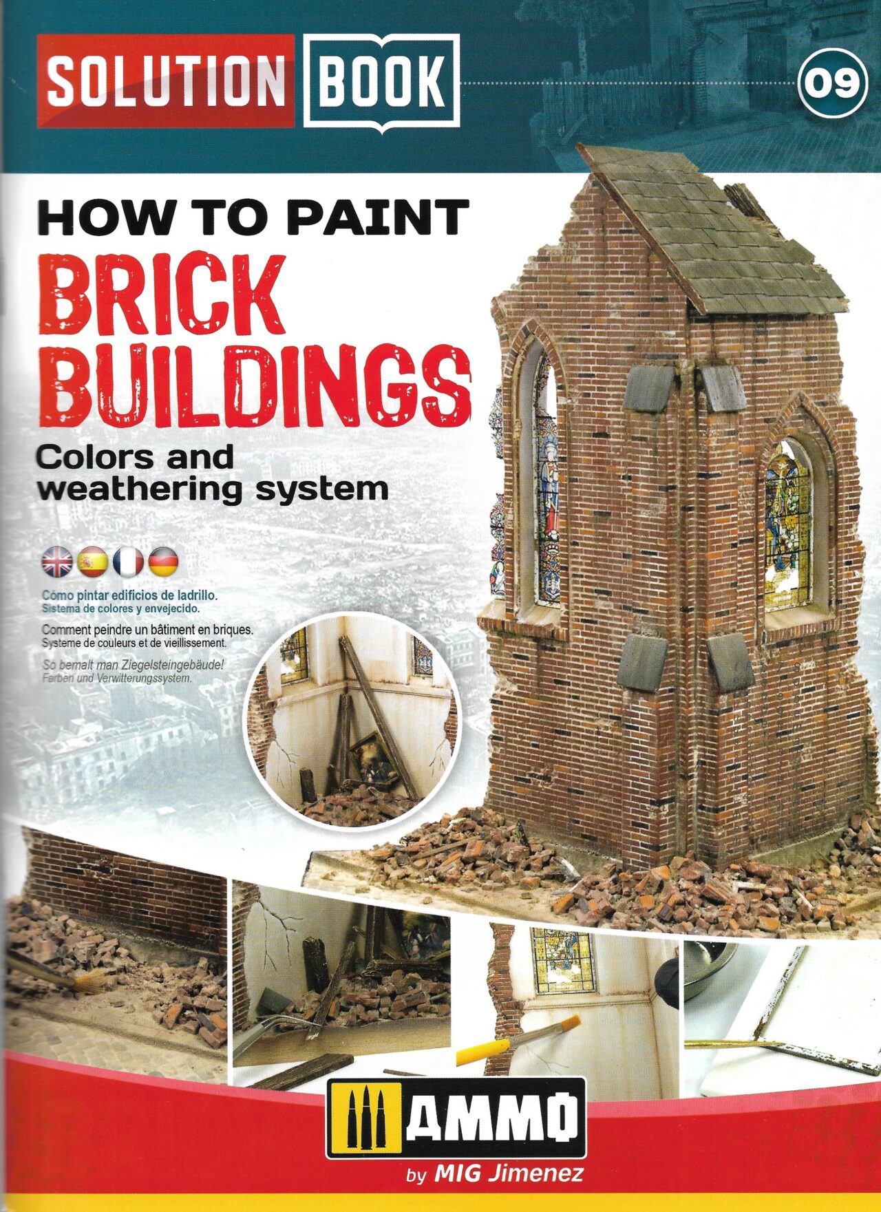 Solution Book 09. How to Paint Brick Buildings. Colors and Weathering ...