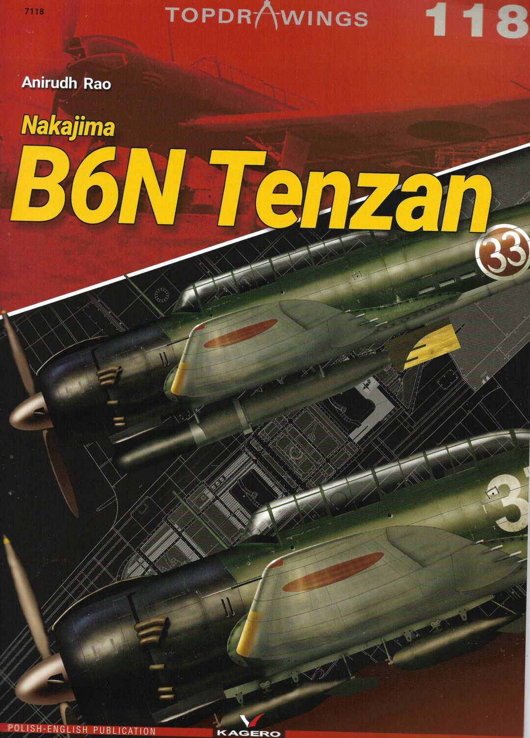Top Drawings 118. Nakajima B6N Tenzan - Bookworld