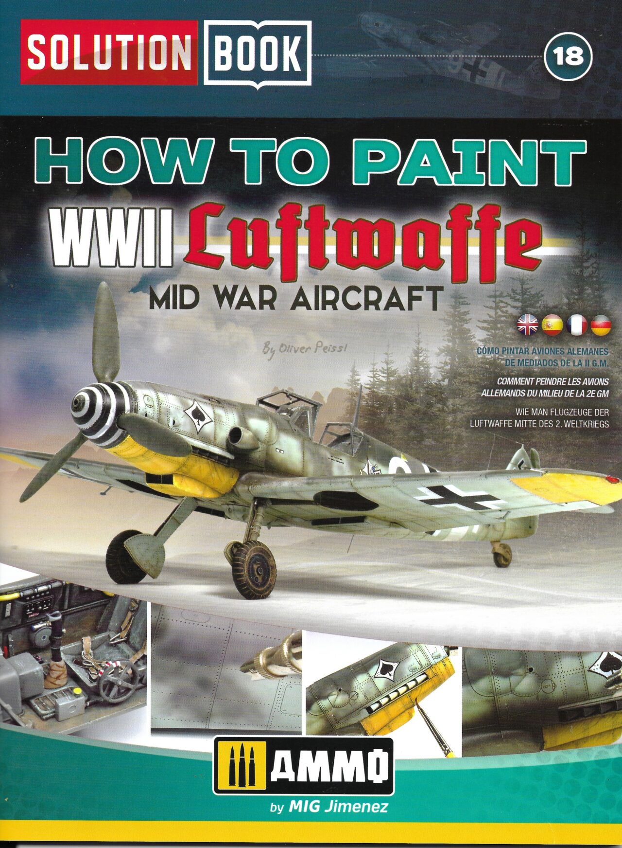 Solution Book 18. How to Paint WWII Luftwaffe Mid Air Aircraft - Bookworld