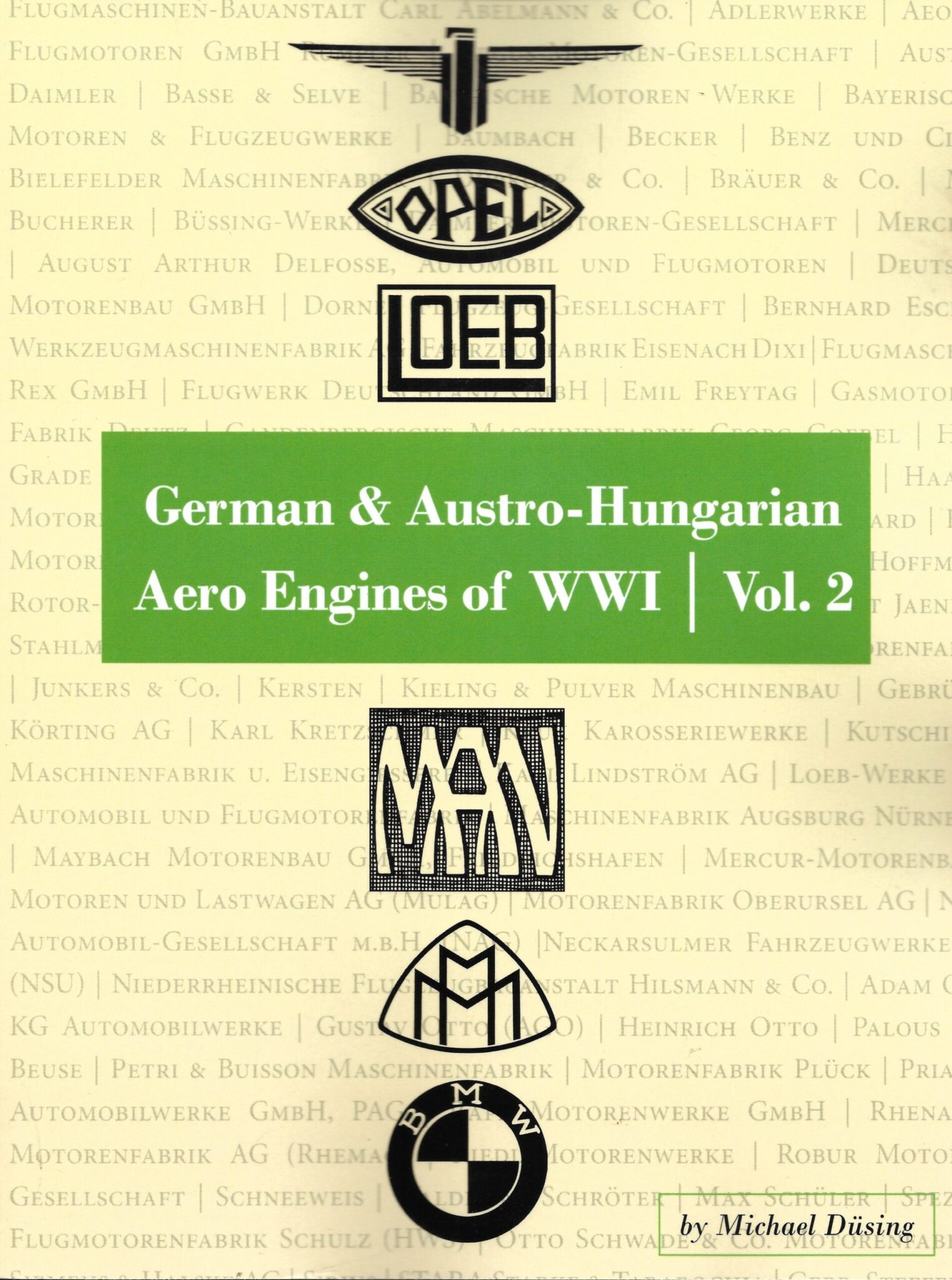 German and Austro-Hungarian Aero Engines of WW1 Volume 2 - Bookworld