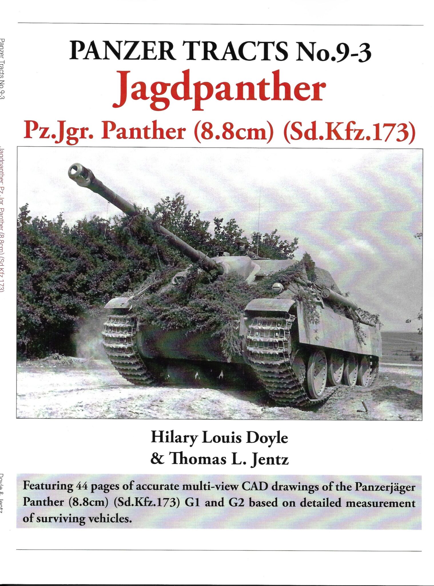 Panzer Tracts 9-3. Jagdpanther Pz.Jgr.Panther 8.8cm SdKfz.173 - Bookworld